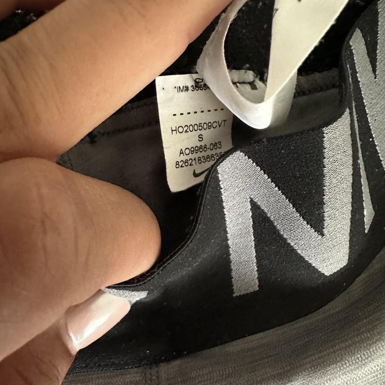 Grey Nike Pro there is some fraying on the waistband... - Depop