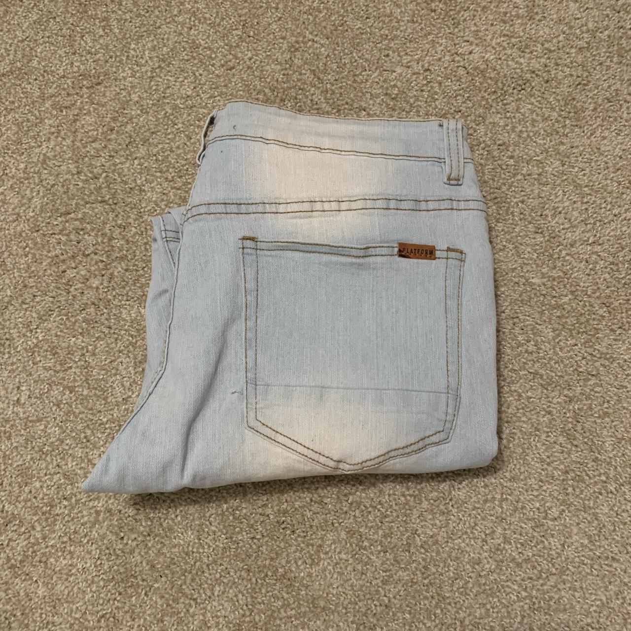 Mens Platform Jeans Size 34, Brand New, Never Worn - Depop
