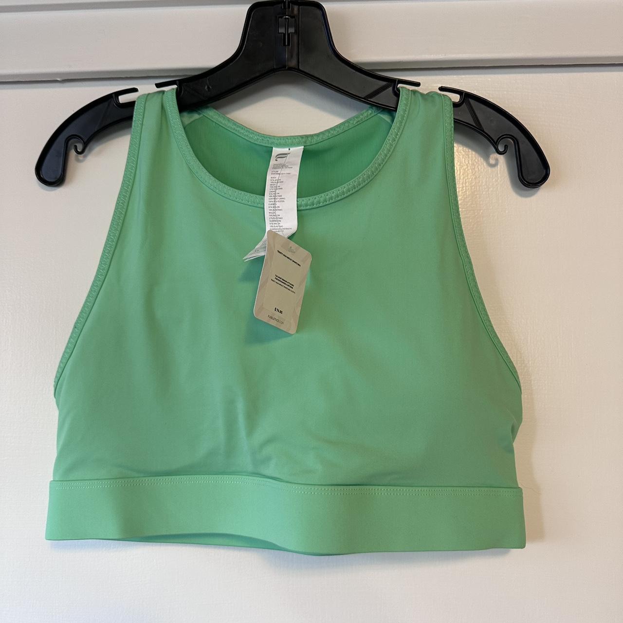 Fabletics high neck sports bra brand new - Depop
