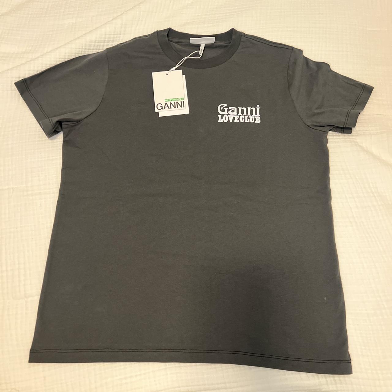 Brand new- GANNI love club tee- tag on Retail @ $95.00 - Depop