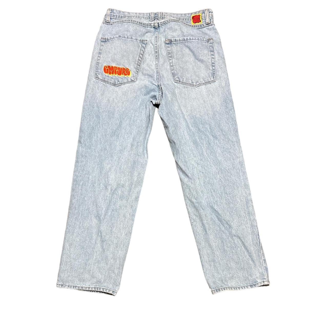 ⚫️ Empyre light wash jeans ⚫️ 32" waist 30"... - Depop