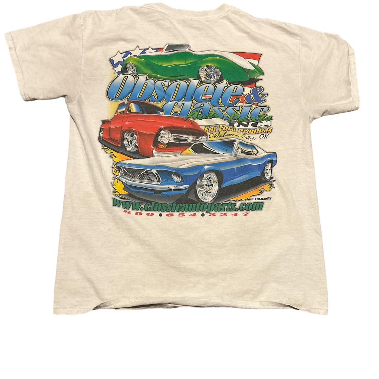 ⚫️ Pretty beat car shirt ⚫️ Men's Large - Depop