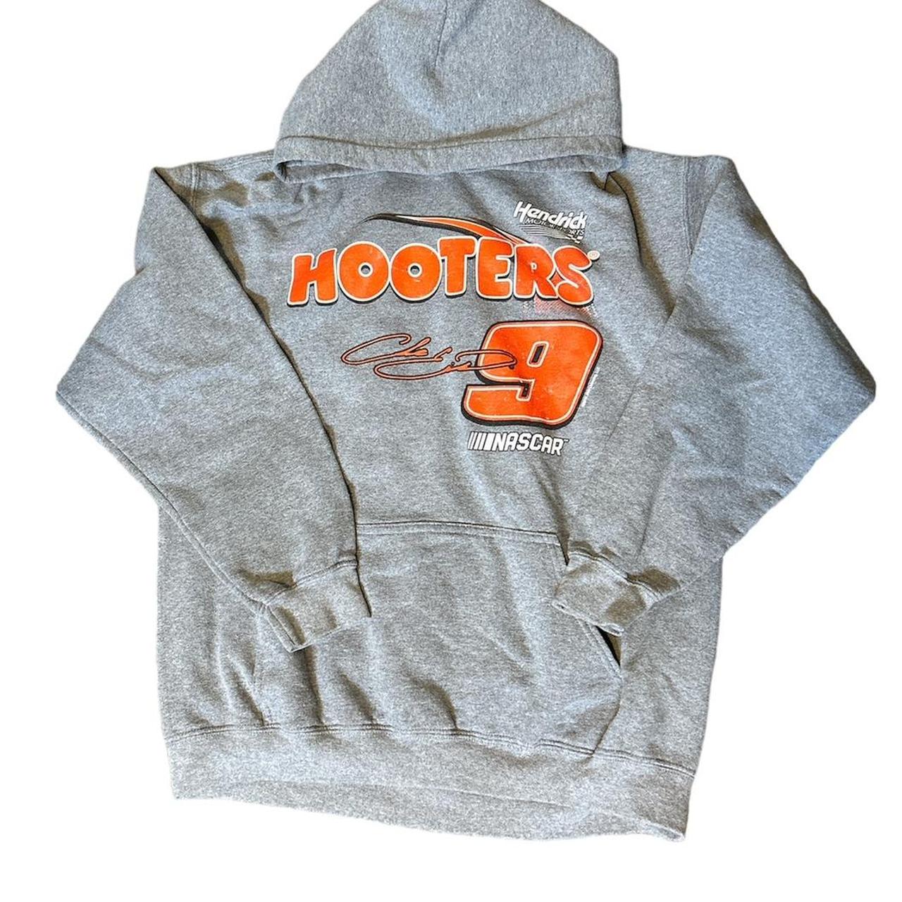 ⚫️ Hooters NASCAR hoodie ⚫️ Men's large ⚫️ Chase... - Depop