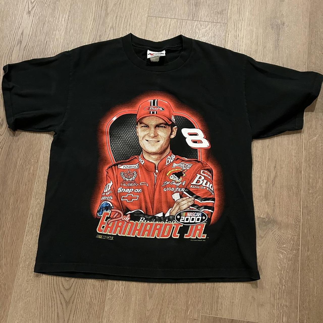 ⚫️ Y2K 2000 nascar t-shirt ⚫️ Mens Large - Depop