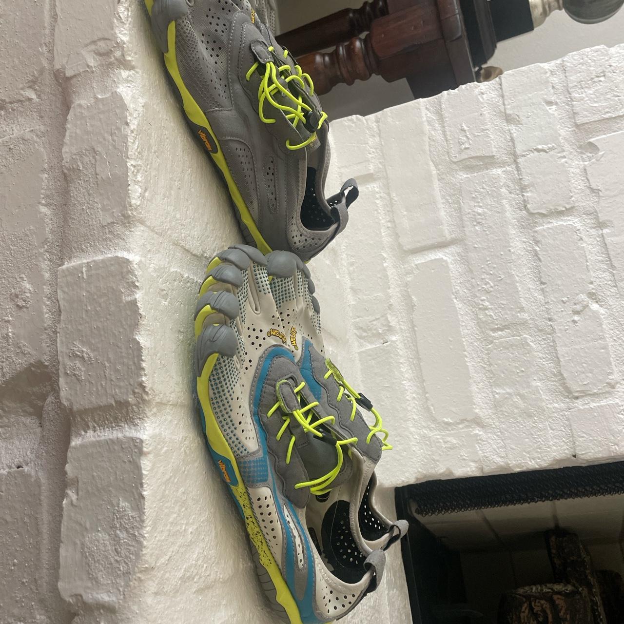2 pars of vibram running shoes - Depop