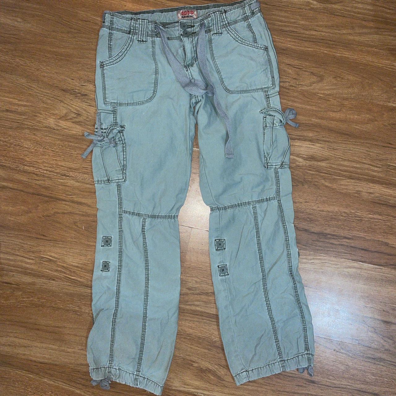 Rare vintage y2k low rise cargo pants. These bad... - Depop