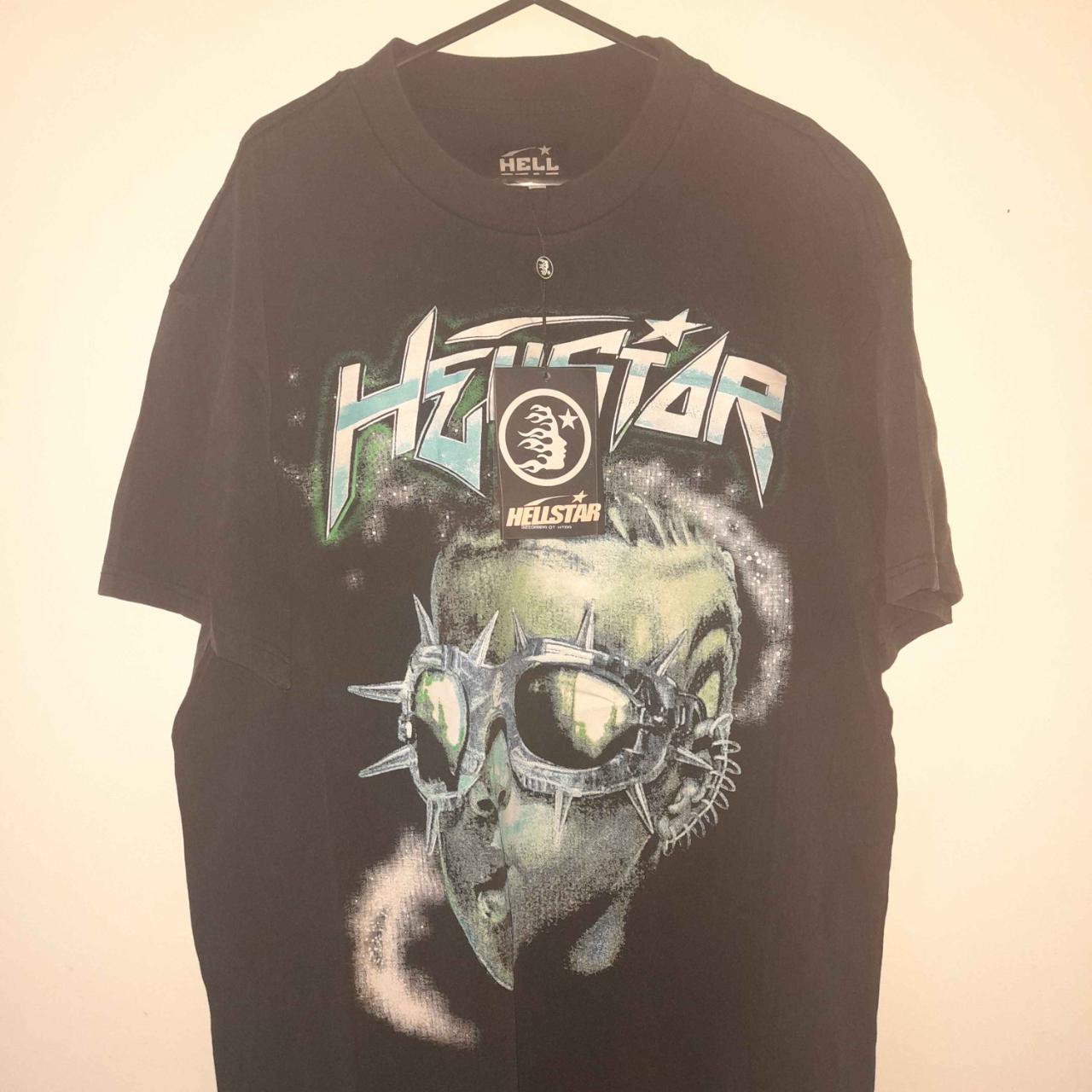 Hellstar "The Future" Black T-shirt Never... - Depop