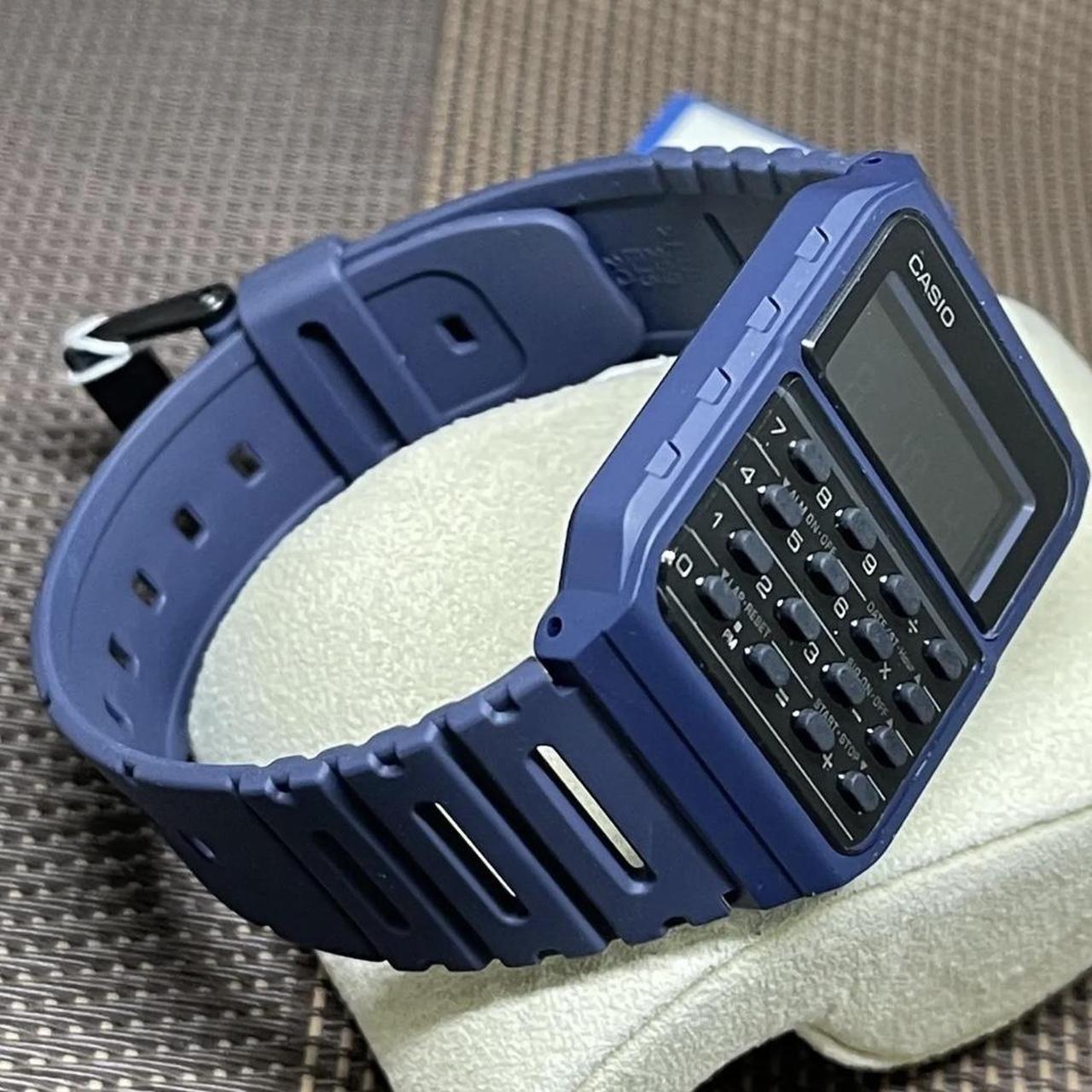 Digital casio watch with calculator Case / Bezel... - Depop