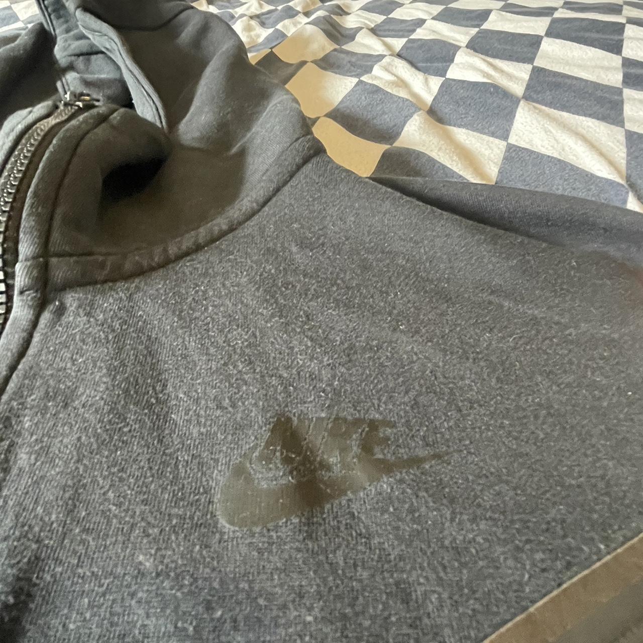 Kids Medium Black Nike Tech Fleece, Slightly Worn - Depop