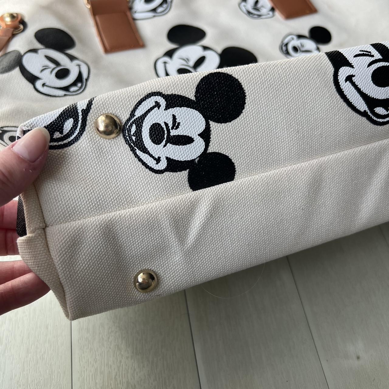 Mickey Mouse beige bag Handbag or shoulder bag X2... - Depop