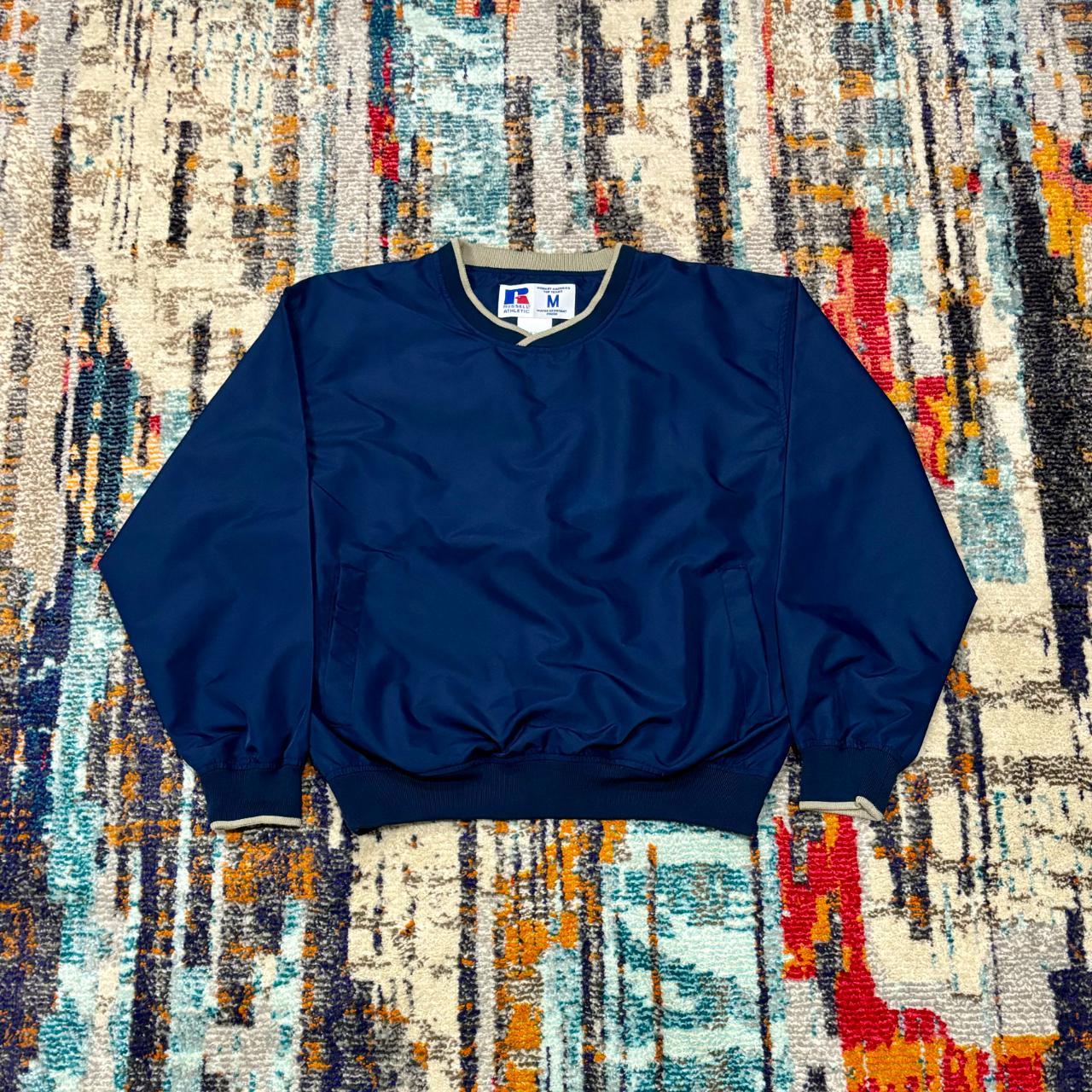 VTG Russel Athletic Windbreaker Bomber Jacket - Depop