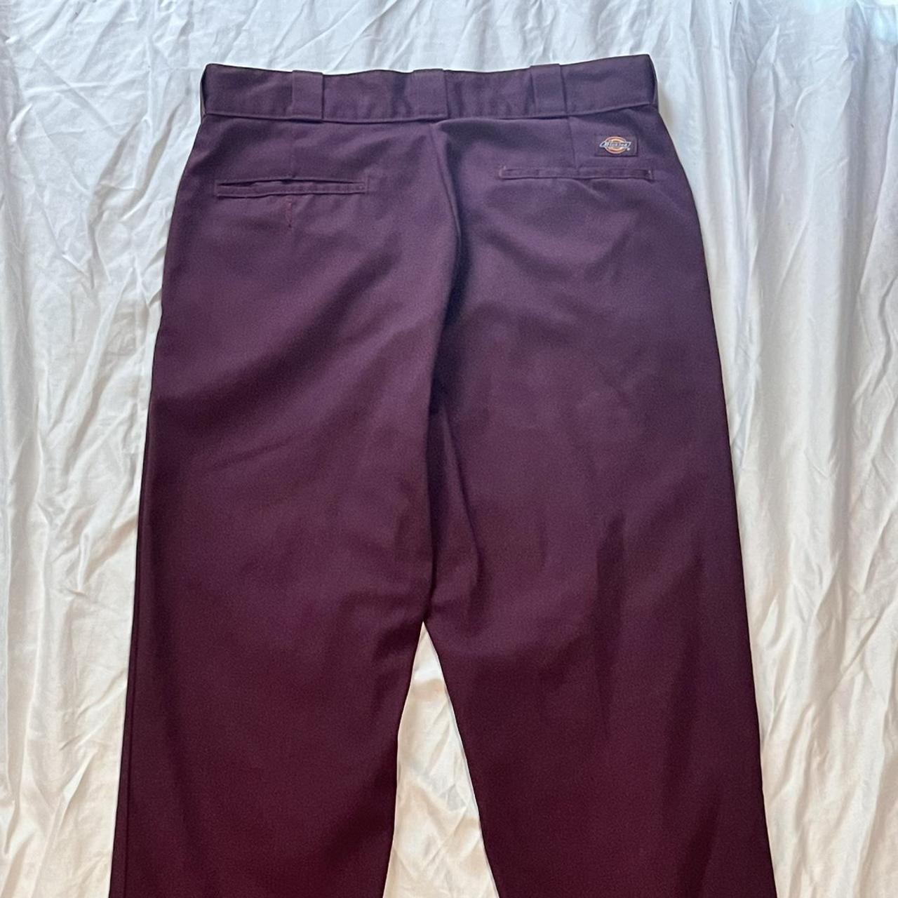 Dickies 874 original fit maroon/burgundy... - Depop