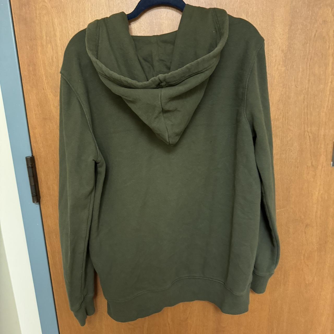 Goodfellow Sage Green Jacket Well loved but Good... - Depop