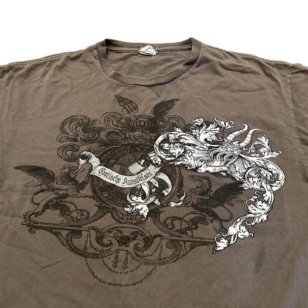 Affliction style tee insane design and amazing... - Depop