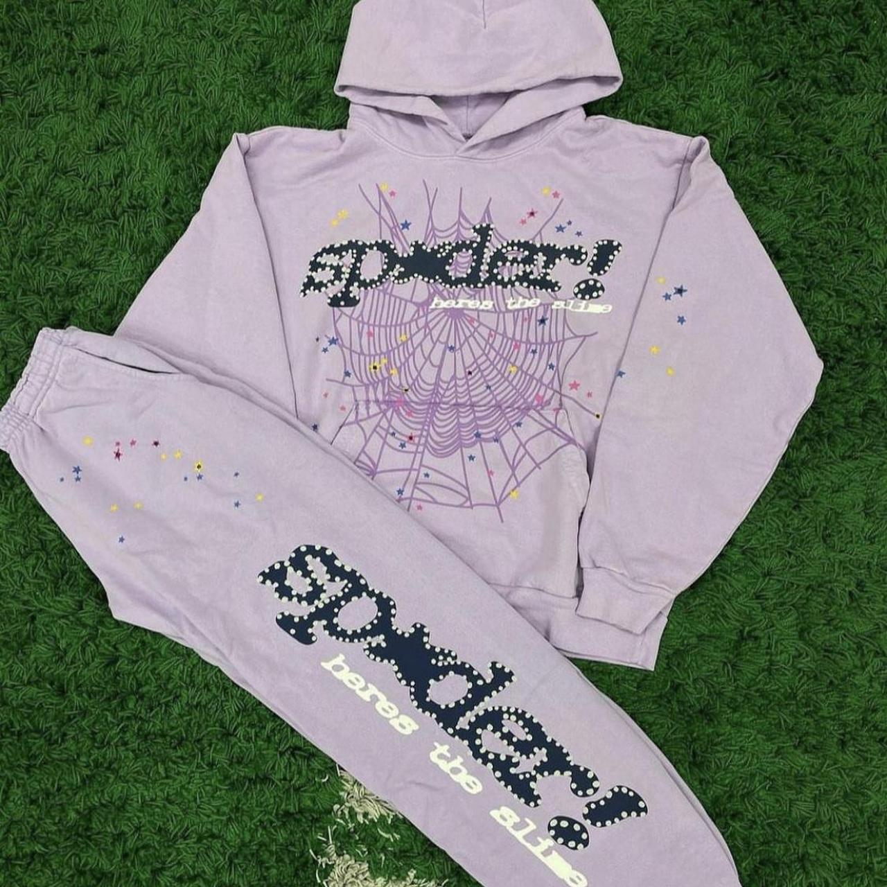 sp5der tracksuit🕷️ open for offers💰 need gone 🏻 have... - Depop