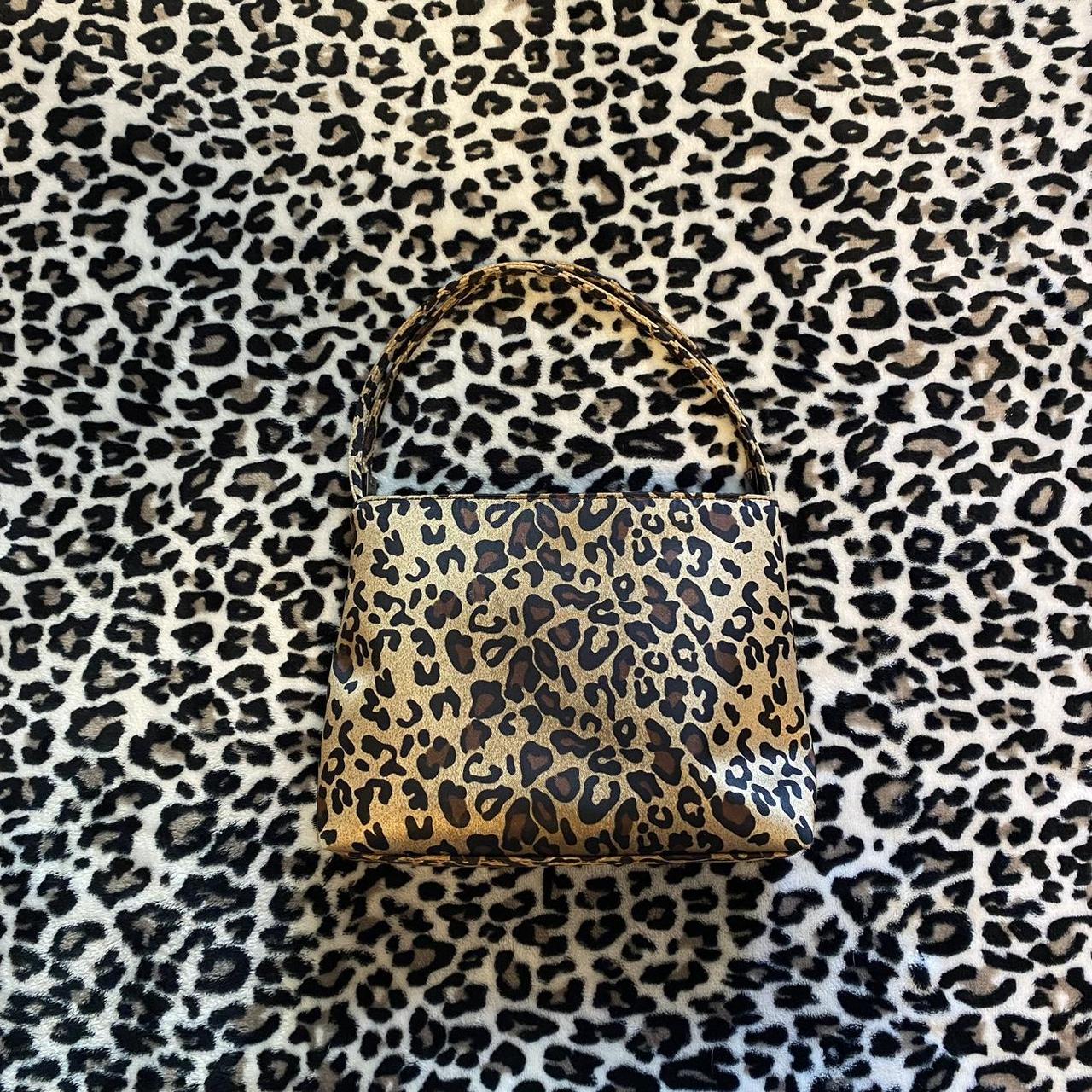 nine west leopard print purse!! #goth #leopardprint... - Depop