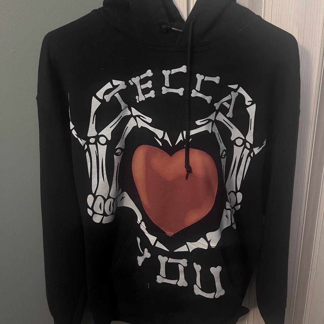 lil tecca tour hoodie size small can fit medium send... - Depop