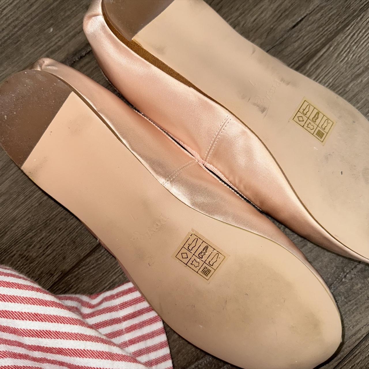 praying pink ballet flats brand new only worn to... - Depop