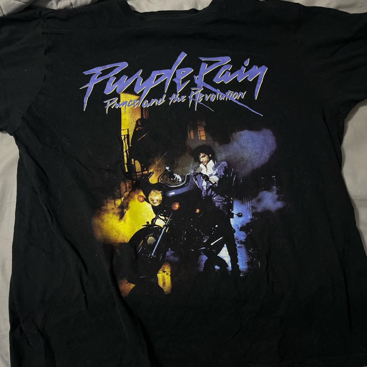 purple rain shirt worn size M - Depop