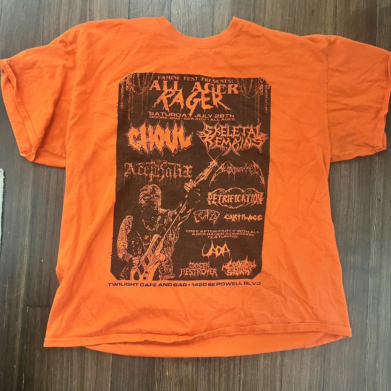 All Ager Rager security shirt 1/15 Ghoul, Uada,... - Depop
