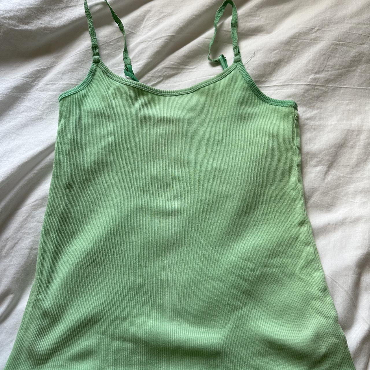 gapbody mint tank top size: m - Depop