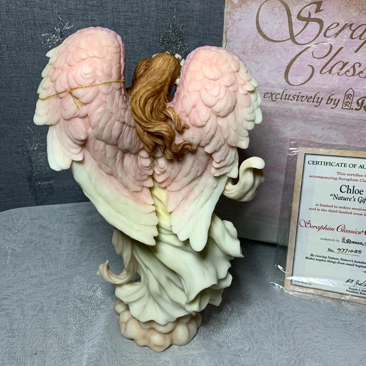 Vintage Seraphim Classic Angel CHLOE NATURES GIFT... - Depop