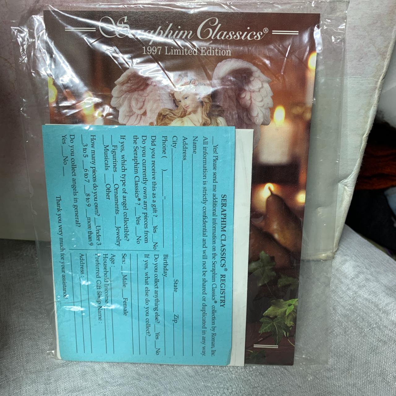 Vintage Seraphim Classic Angel CHLOE NATURES GIFT... - Depop