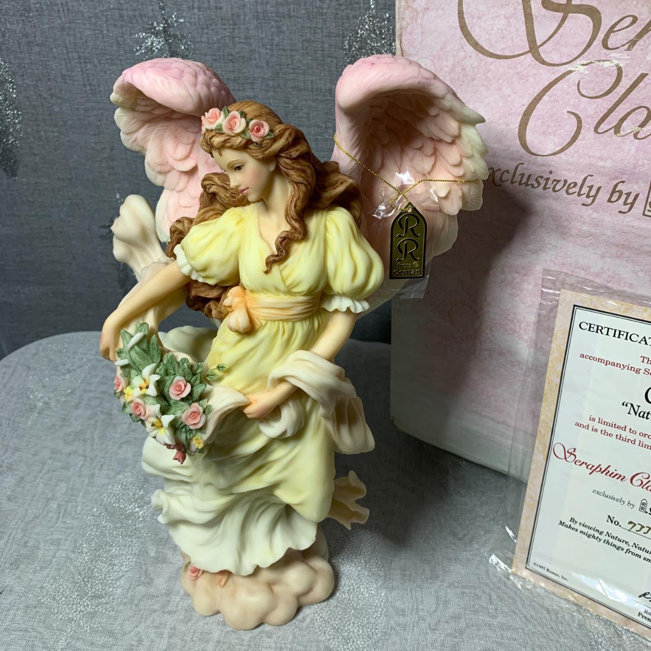 Vintage Seraphim Classic Angel CHLOE NATURES GIFT... - Depop