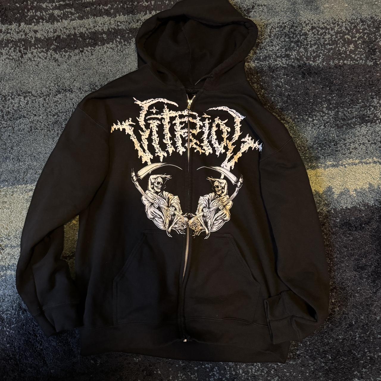 vitriol jacket, size large - Depop