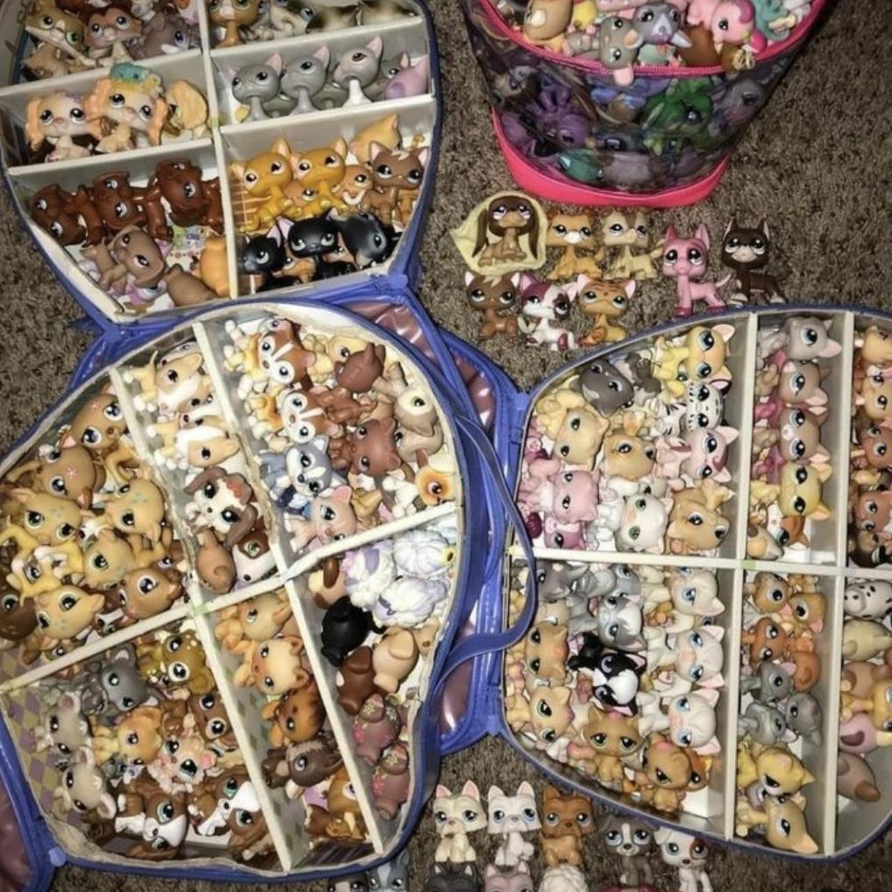 looking to buy big littlest pet shop bundles i'm... - Depop