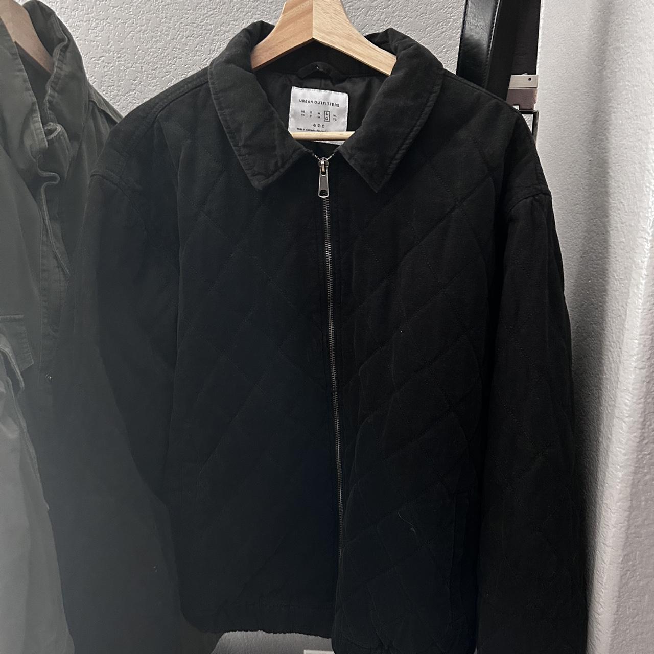 Urban Outfitters quilted workwear jacket Size... - Depop