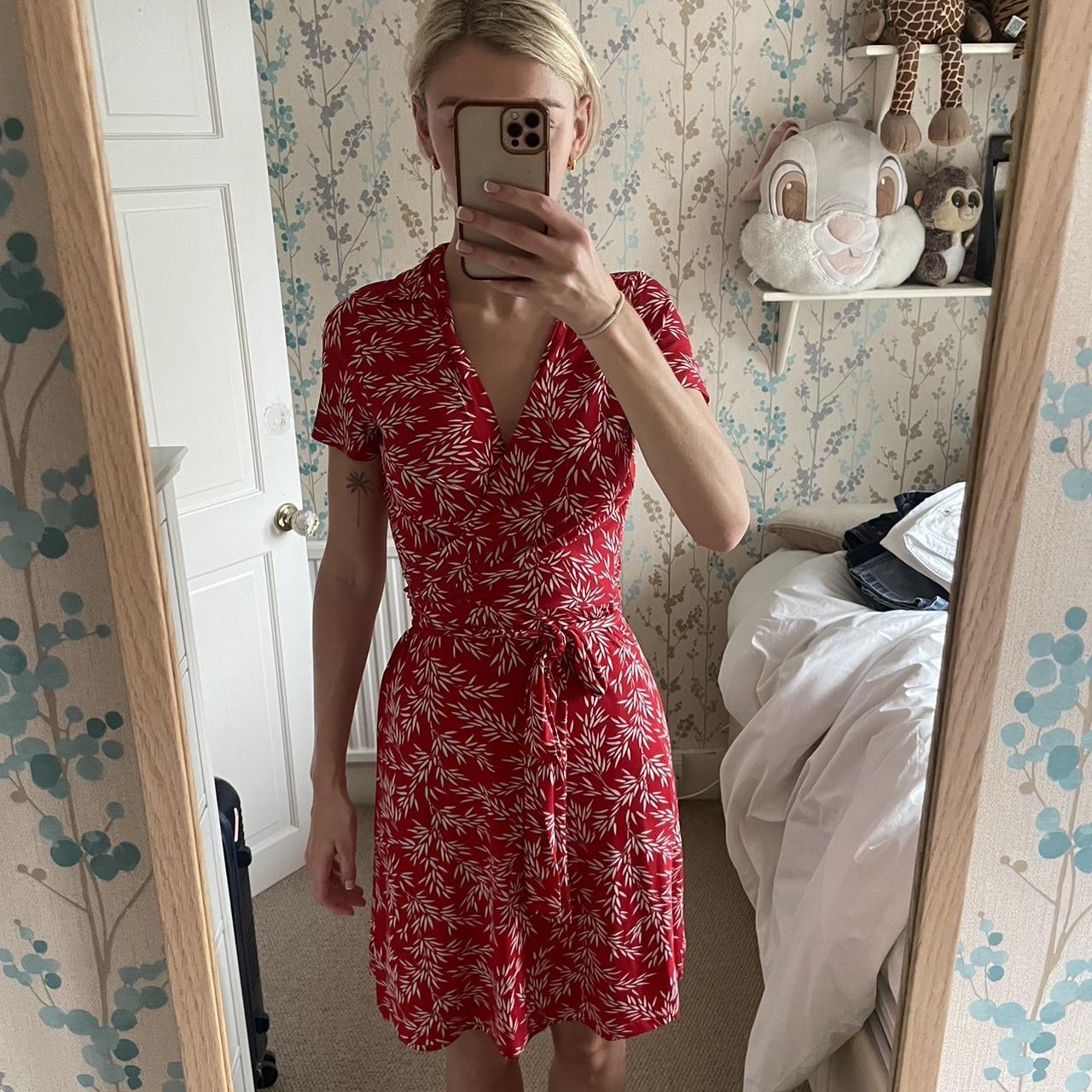 Mango wrap dress - Depop