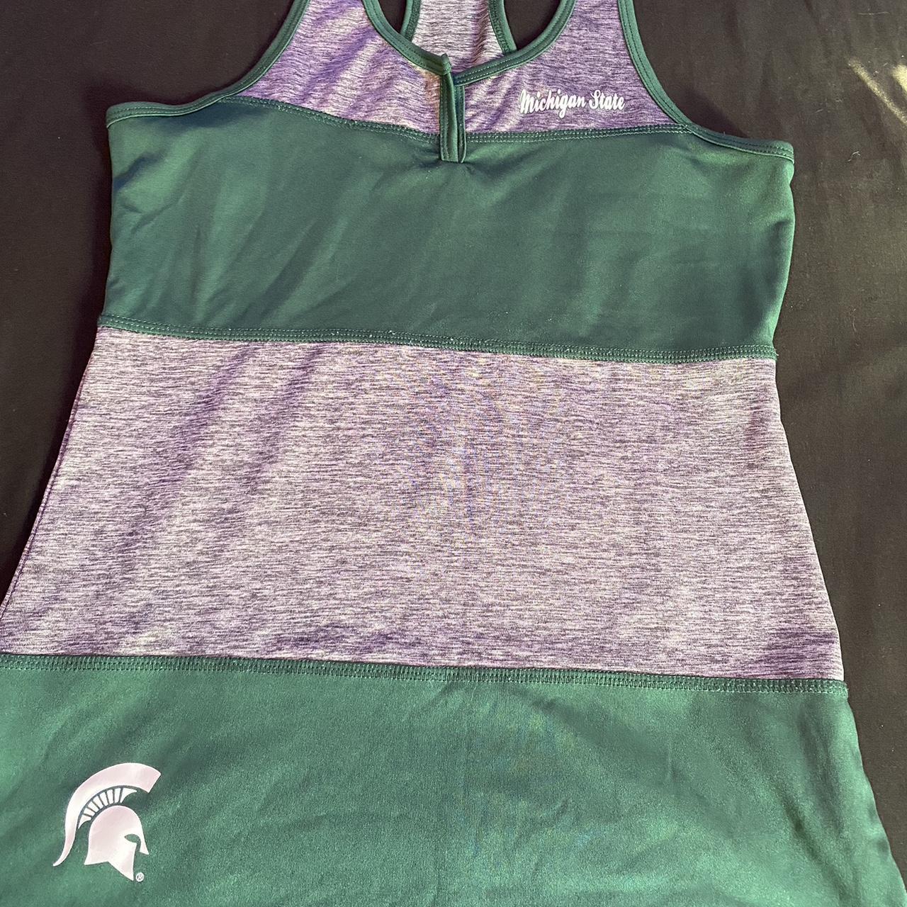 Michigan State MSU Spartans Tank top Size... - Depop