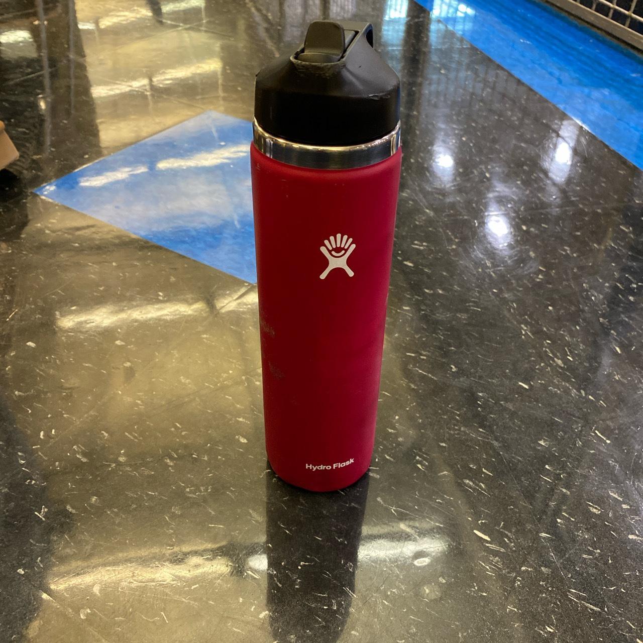 red hydro flask vintage bottle - Depop
