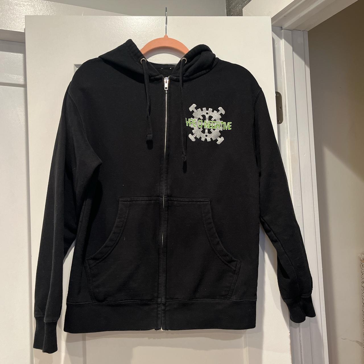 Type O negative sip-up hoodie Worn condition Size S... - Depop