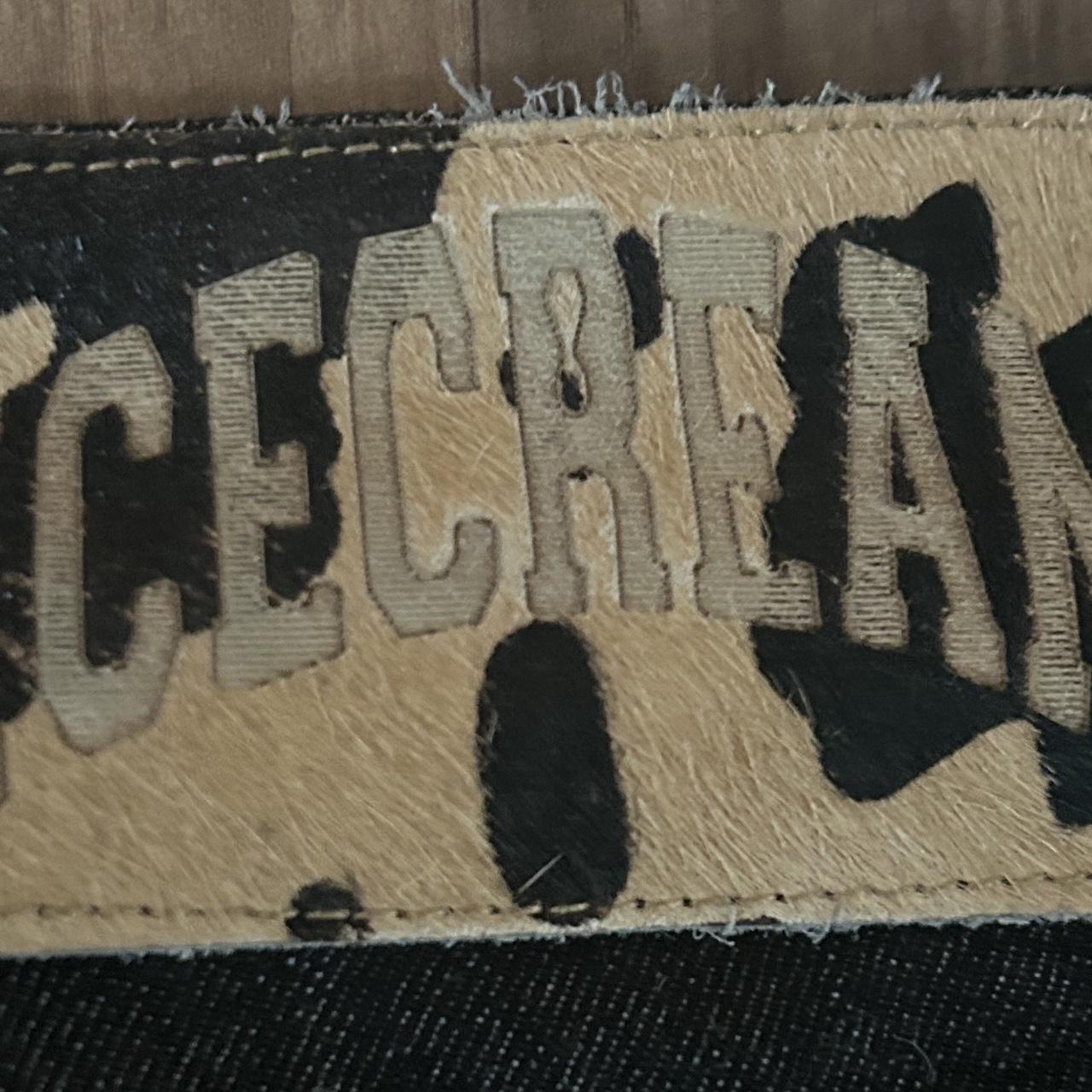 Billionaire Boys Club Ice cream black and yellow jorts - Depop