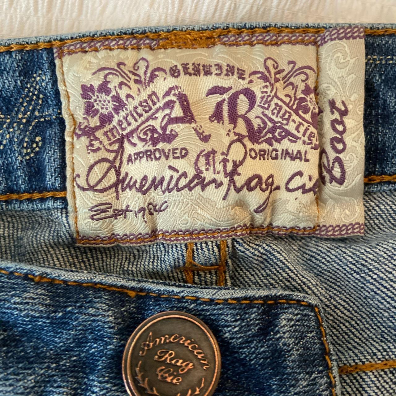 American Rag Cie jeans size 5s bootcut. really low... - Depop