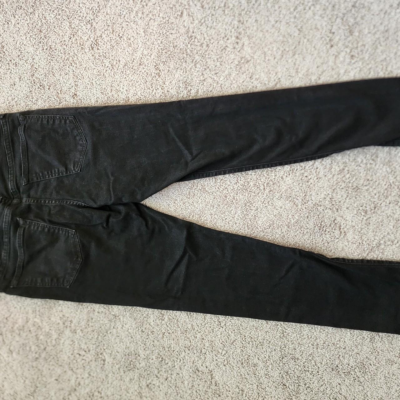 Express Mens Slim Jeans. Size 31x30 in Black. - Depop