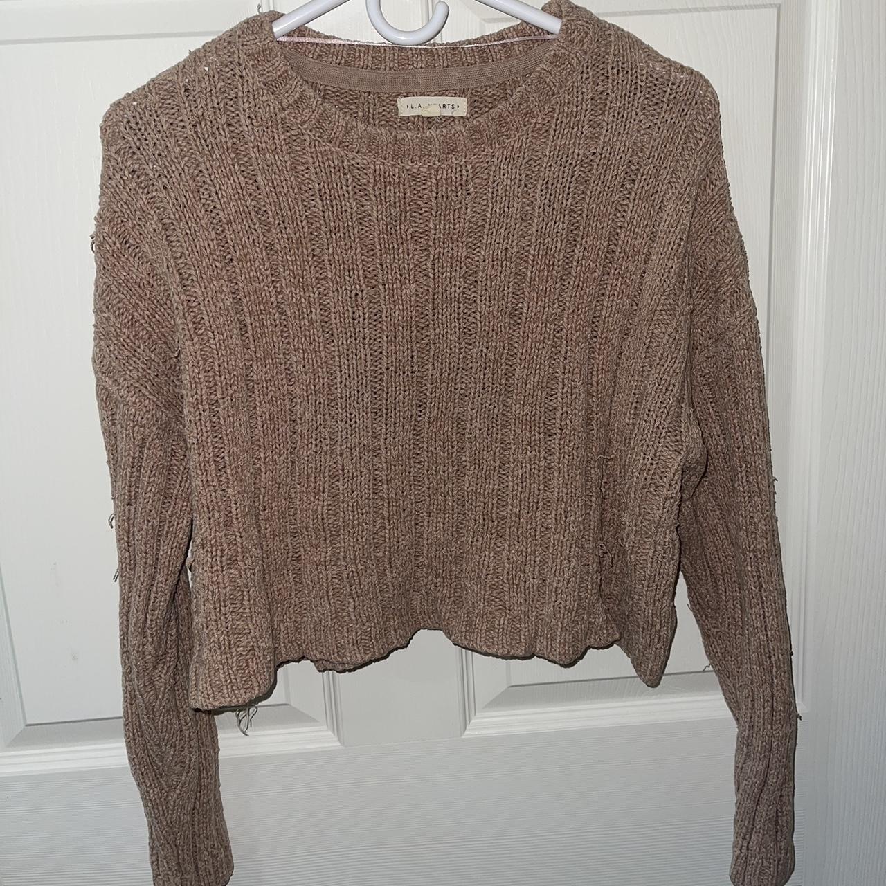 PacSun Dusty Pink Sweater - Depop