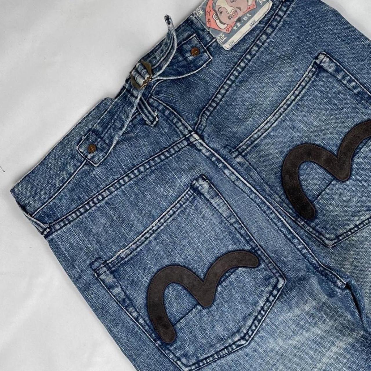 J- 215 Authentic Vintage Evisu Jeans Japanese... - Depop