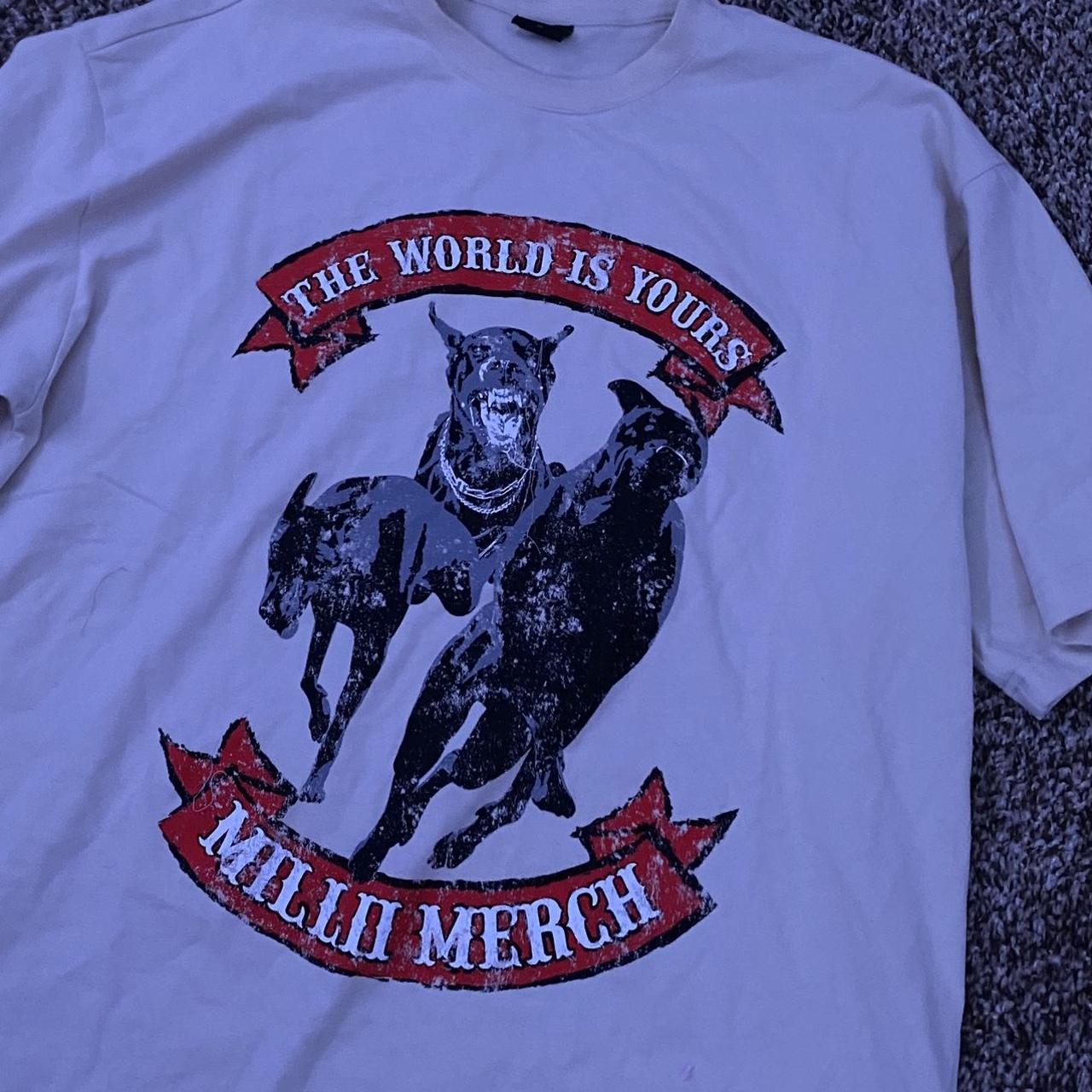 Millie merch Brand Oversized Tee - Depop