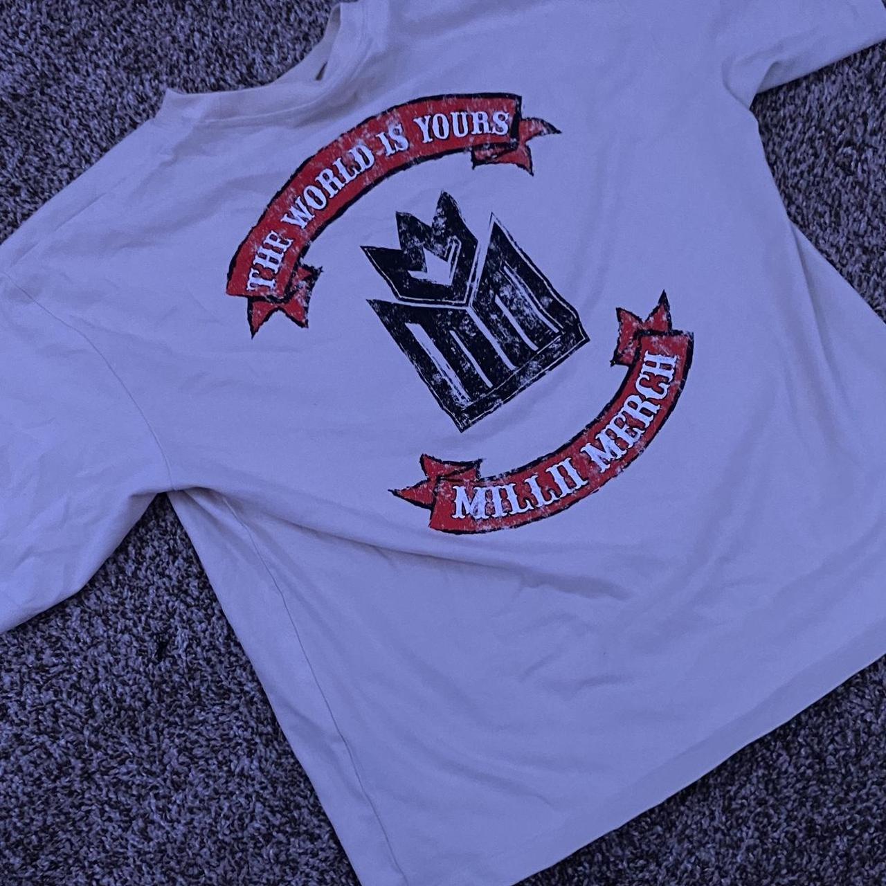 Millie merch Brand Oversized Tee - Depop