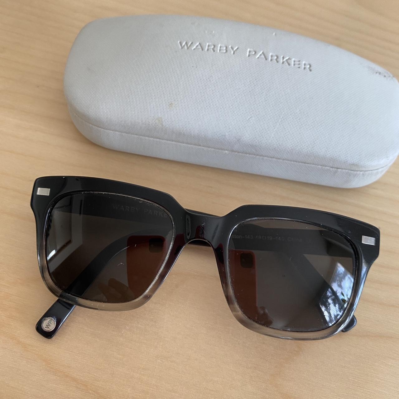 Warby Parker sunglasses with slightly clear frames!... - Depop