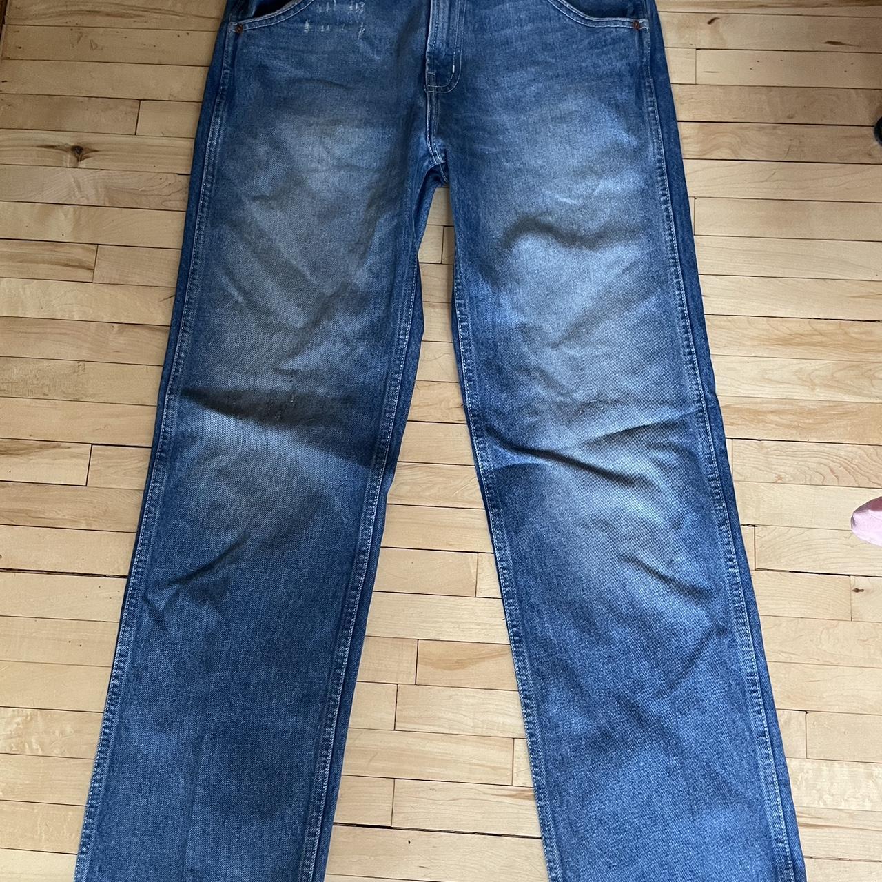 B-Sides medium wash mid rise denim (just over 9”).... - Depop