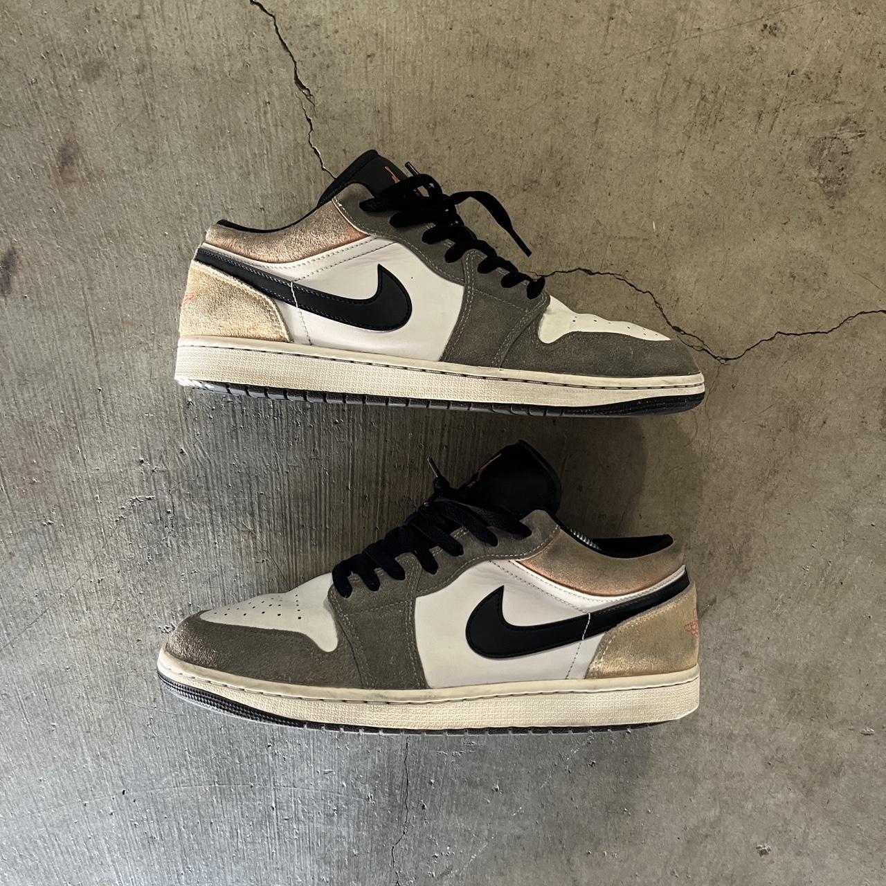 Air Jordan 1 low flight club sneakers Sz 10 Worn the... - Depop