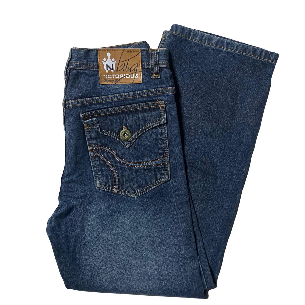 Cybery2k grunge skater mallgoth notorious big jeans... - Depop