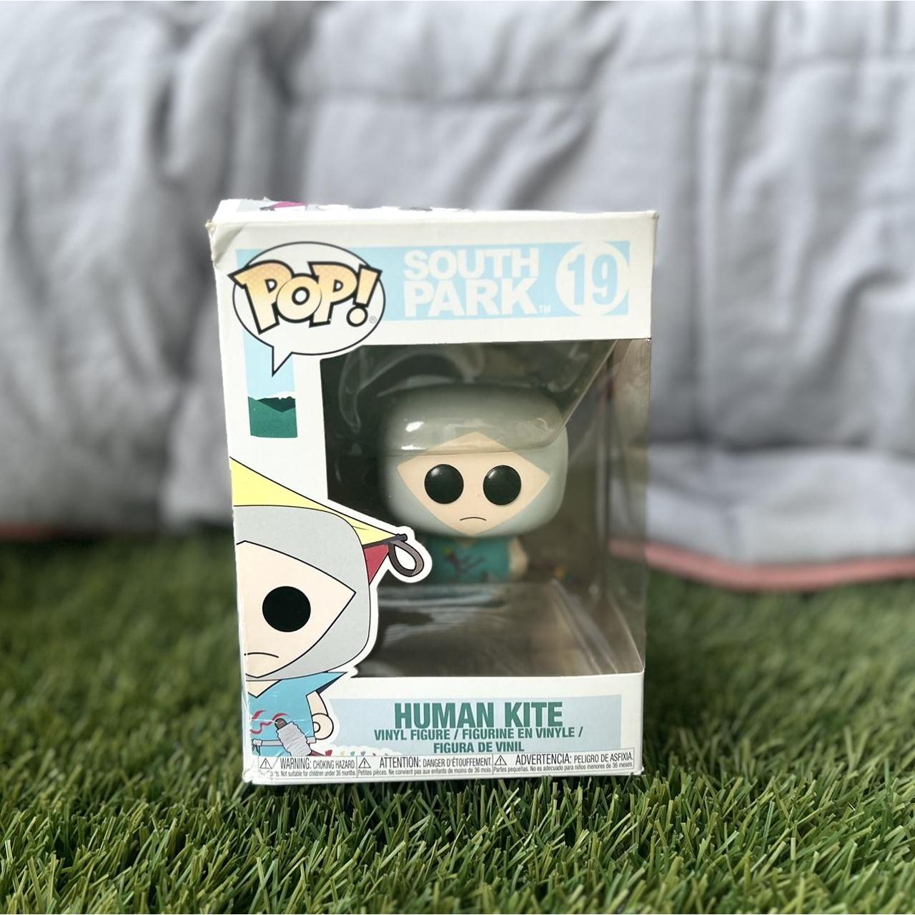 human kite funko pop figure the box is losing color... - Depop