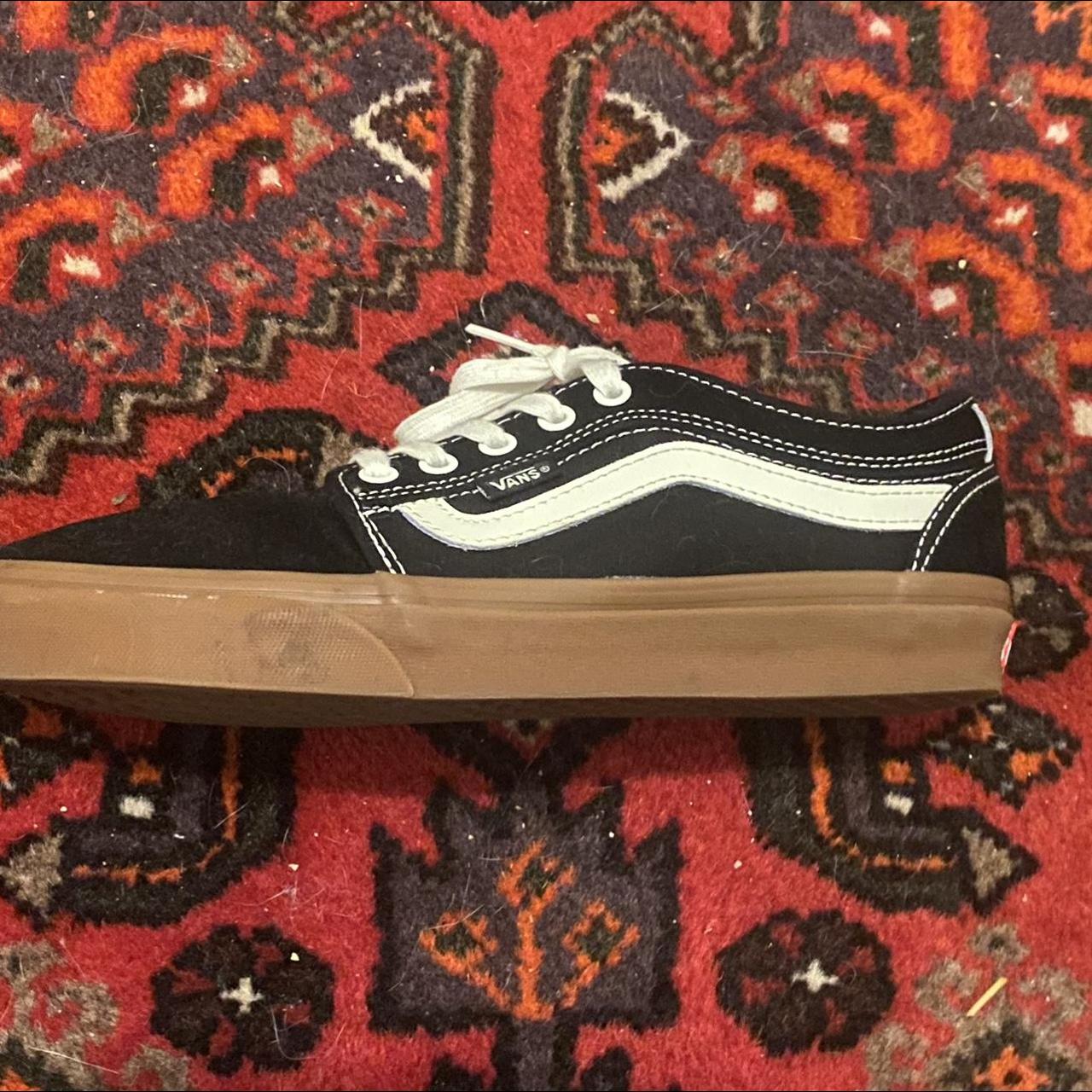 Vans Pop Cush skate shoes worn once size 9.0... - Depop