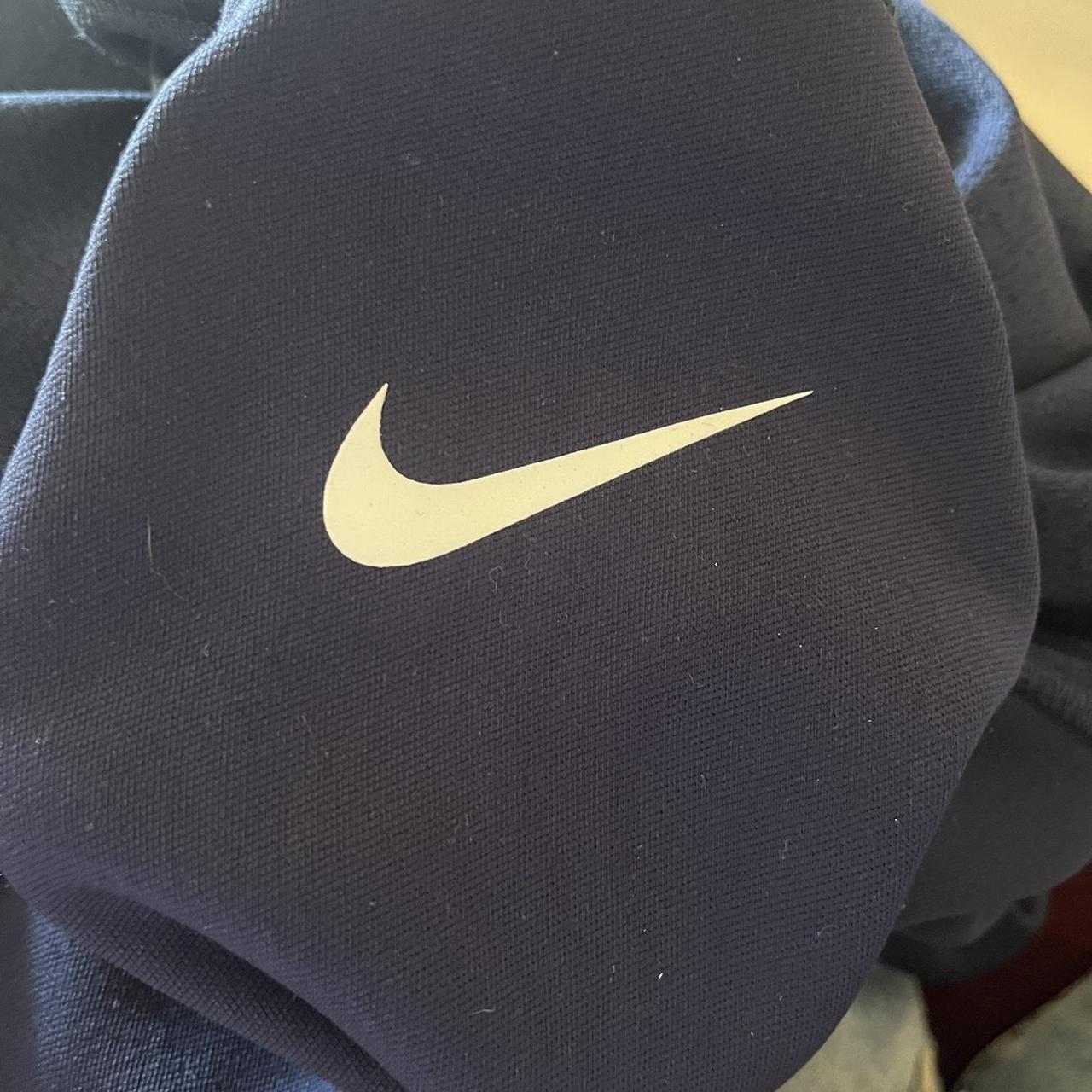 Nike dri fit fleece Patriots Branded Fits like a... - Depop