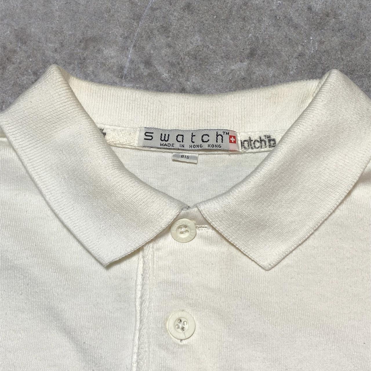 Swatch Watch Rugby Polo “3’s a Crowd” Original 80s... - Depop